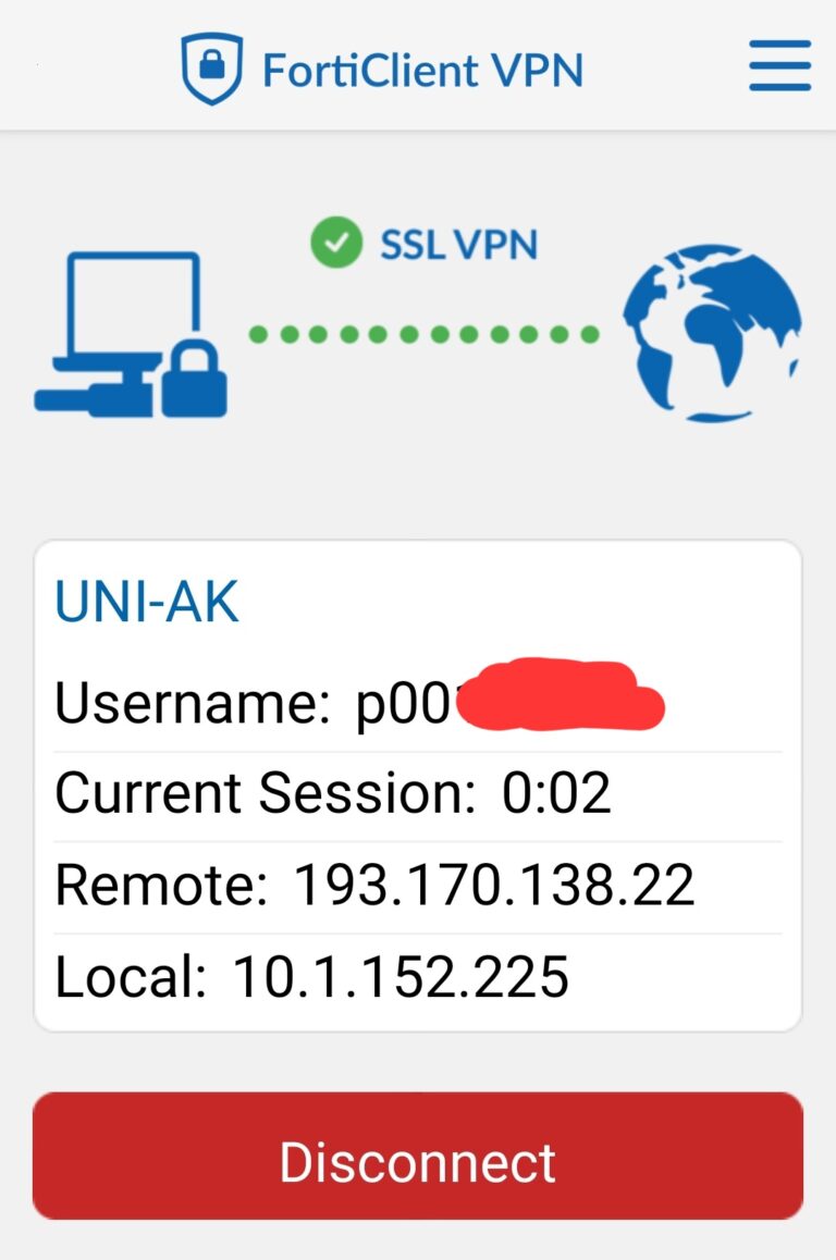 FortiClient VPN – DE – Zentraler Informatikdienst